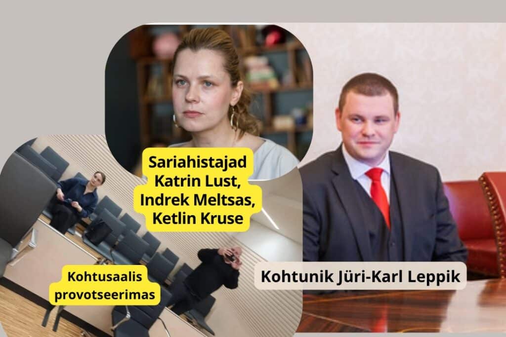 Kohtunik Jüri-Karl Leppik eiras tõendeid, lubas sariahistajatel Katrin ...